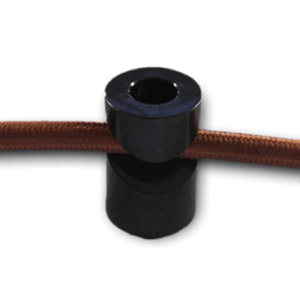 Lamparte DCG018N | Black Cable Clip V Shape for Walls & Ceilings ...