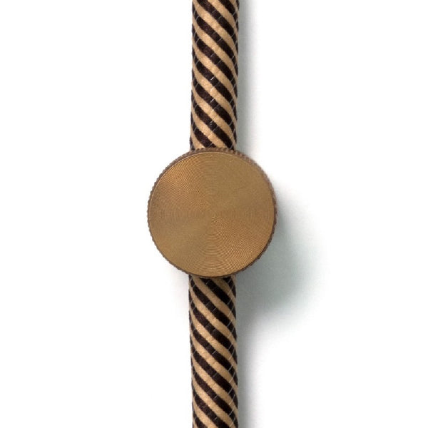 Lamparte FCM01-BB | Brushed Bronze Metal Round Cable Clip Walls ...